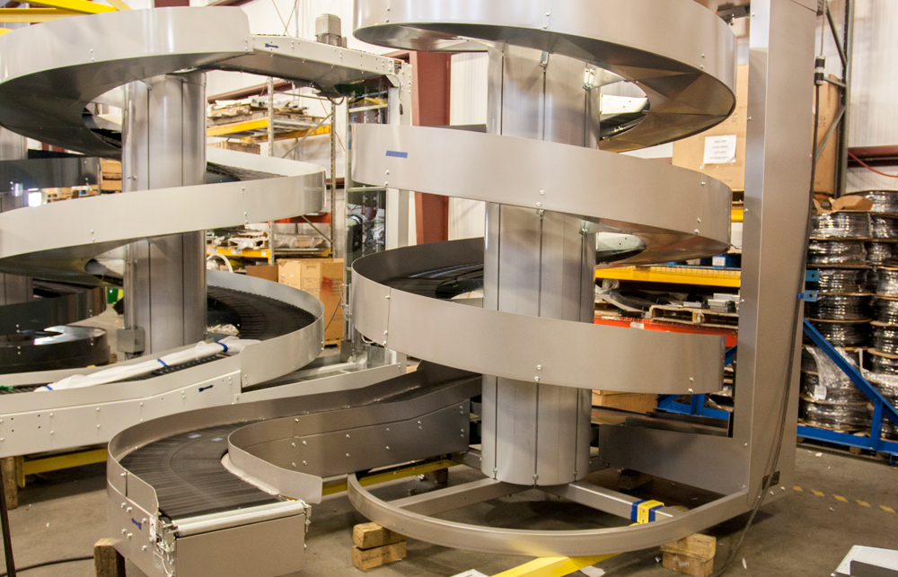 Custom Spirals can Help Reduce Implementation Costs - Spiral Conveyors