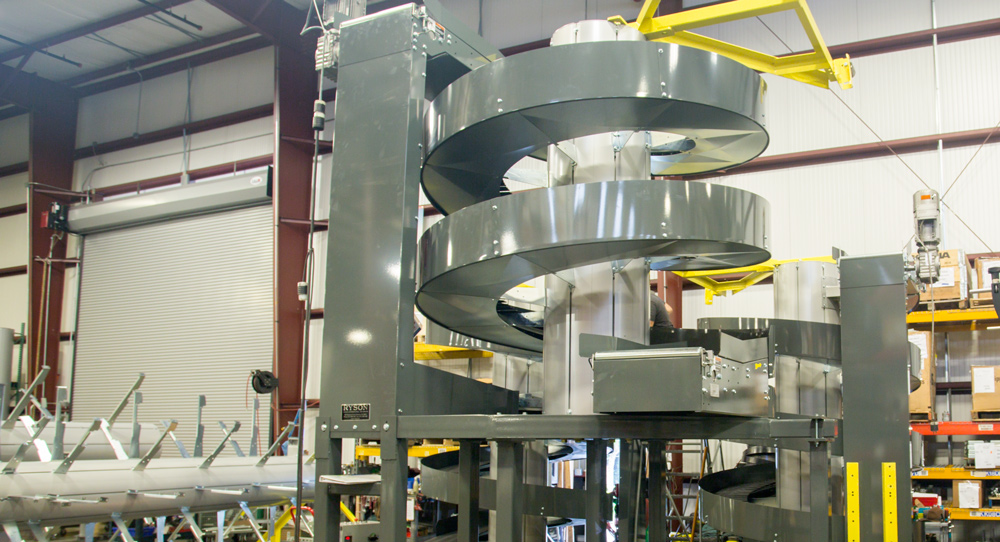 Custom Spiral Design allows Layout Versatility - Ryson International