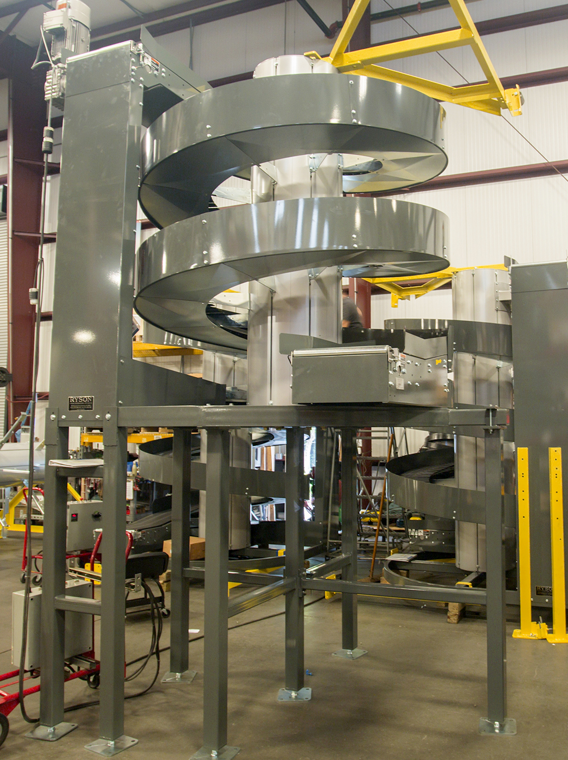 Custom Spiral Design allows Layout Versatility - Ryson International