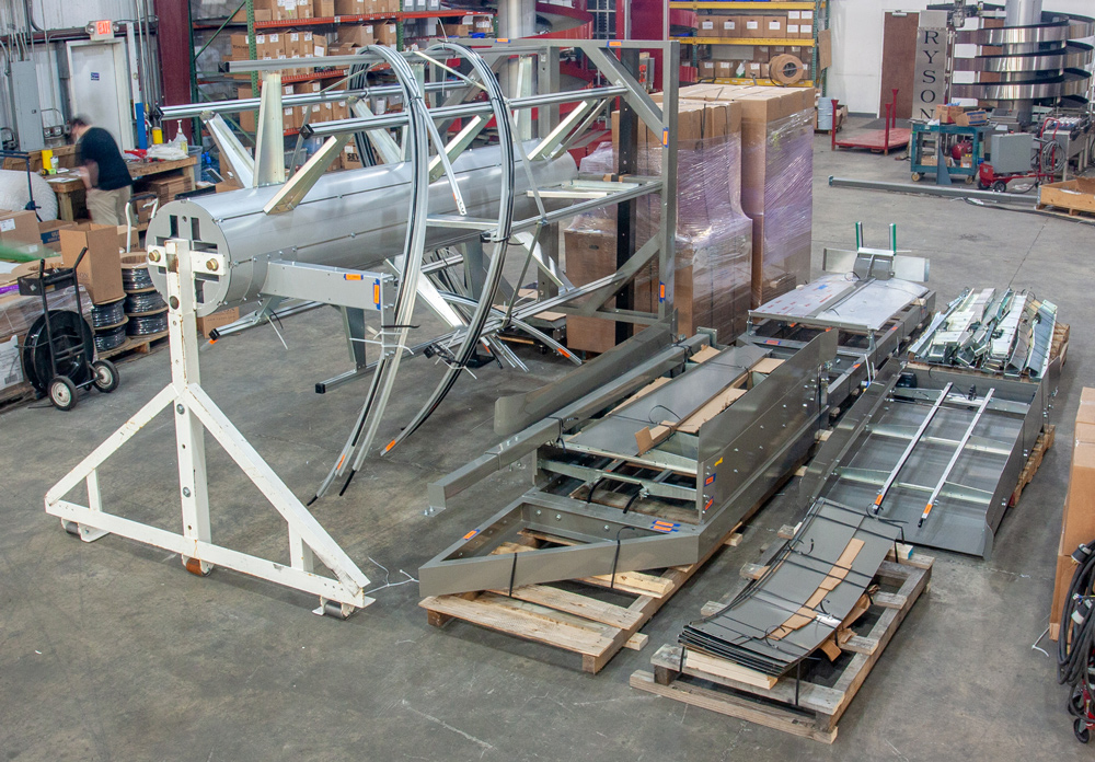 Wide Track Shipping May Require Some Disassembly to Fit in a Truck