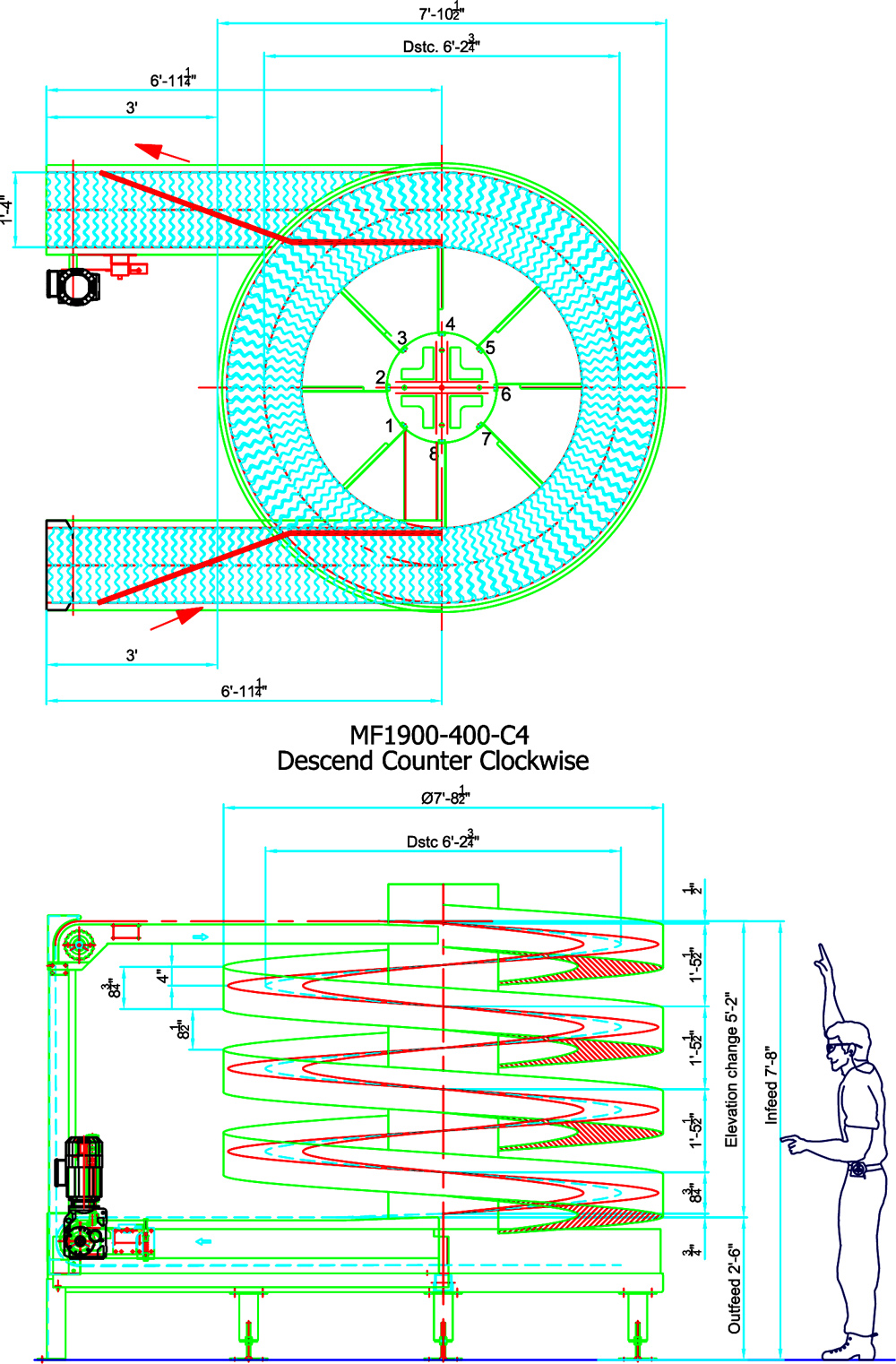 Ryson Show Model Mass Flow Spiral for Sale - Ryson International