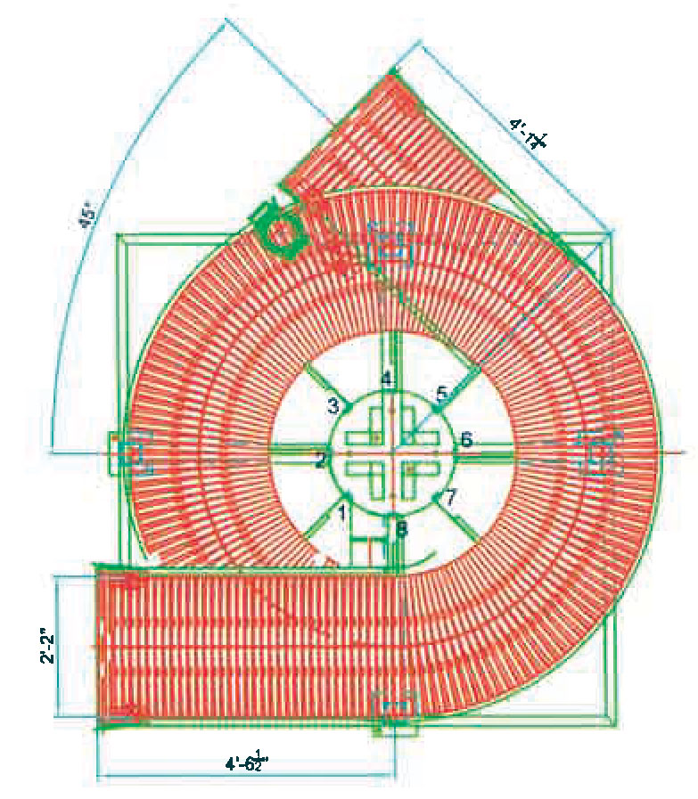 Spiral Handling Frozen Food - Ryson Vertical Conveying Solutions