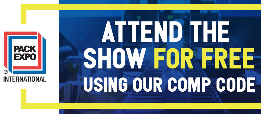 Visit us at Pack Expo 22 and Register for FREE - Ryson International