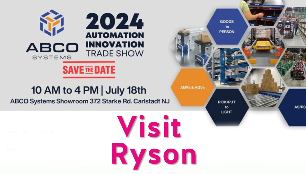 Ryson at ABCO Systems Automation Innovation Show - Ryson International